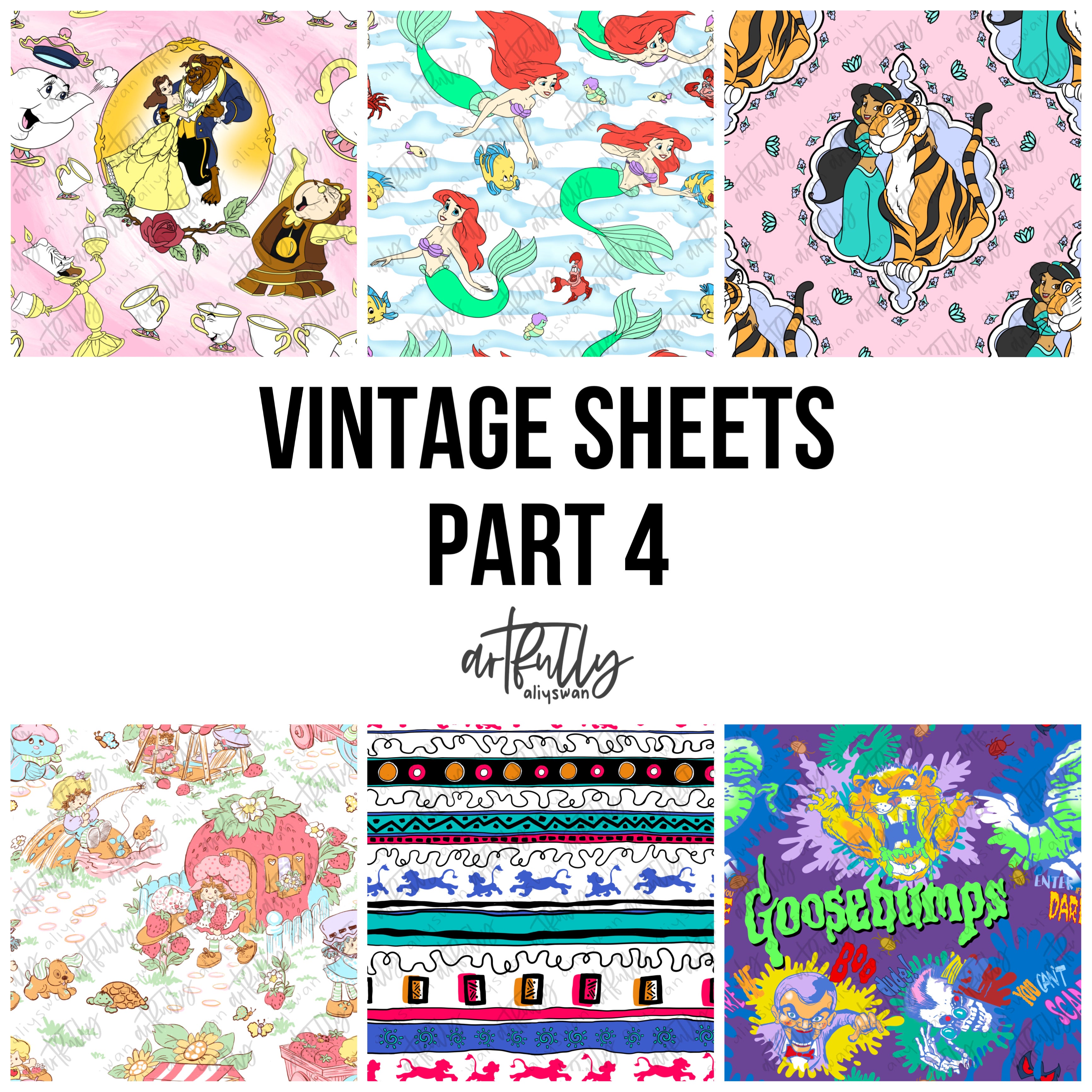 90s Bedding Seamless File - MULTIPLE OPTIONS - Part 4 – Artfully Aliyswan